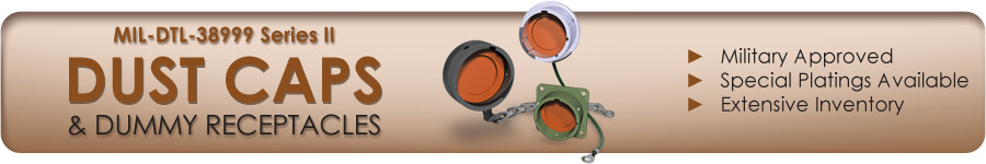 Spacecraft Components Corp. - Dust Caps - MIL-DTL-38999 Series II